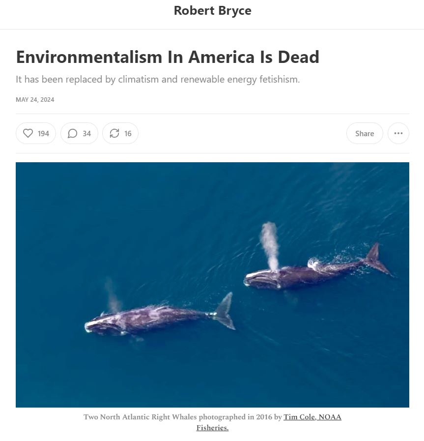 Robert Bryce’s Anti-Environmental Pro-Renewable Energy Transition NGOs ...